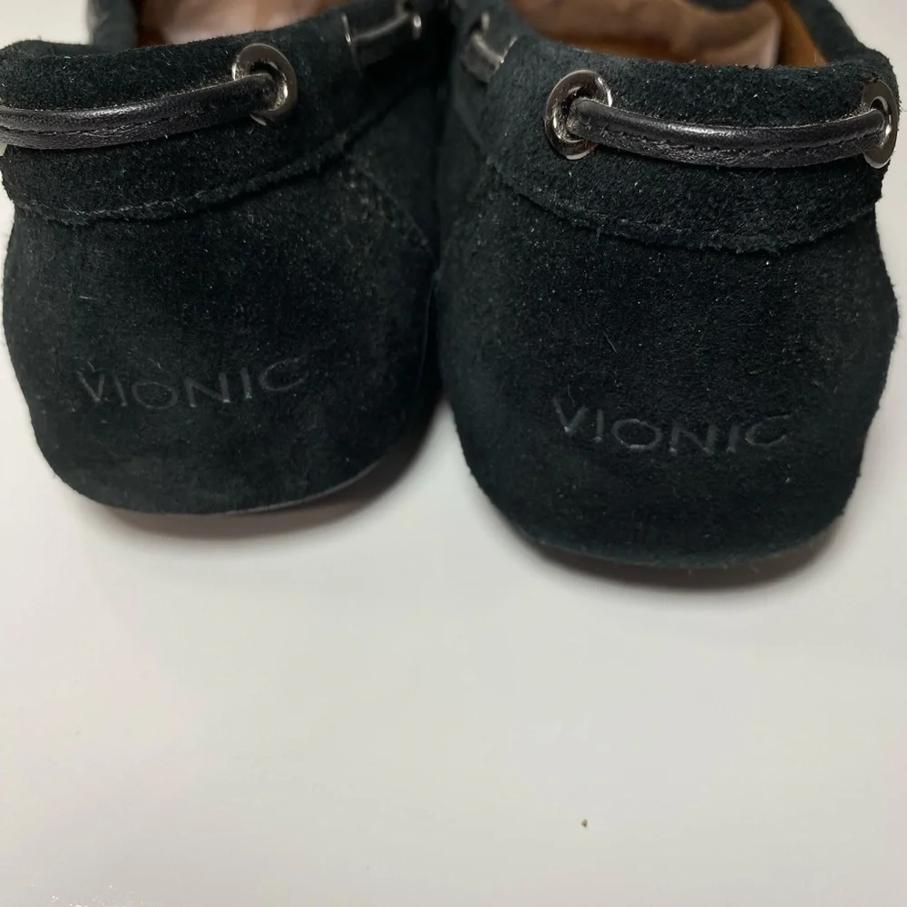 Vionic | Shoes | Vionic Womens Honor Virginia Black Suede Moccasin ...